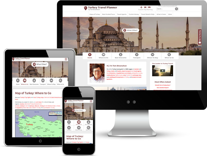 Top Turkey Travel Website Gets a New Look - Red Spot Design
